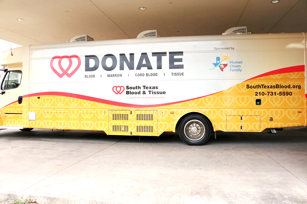 Olsen Family bloodmobile joins fleet - BioBridge Global