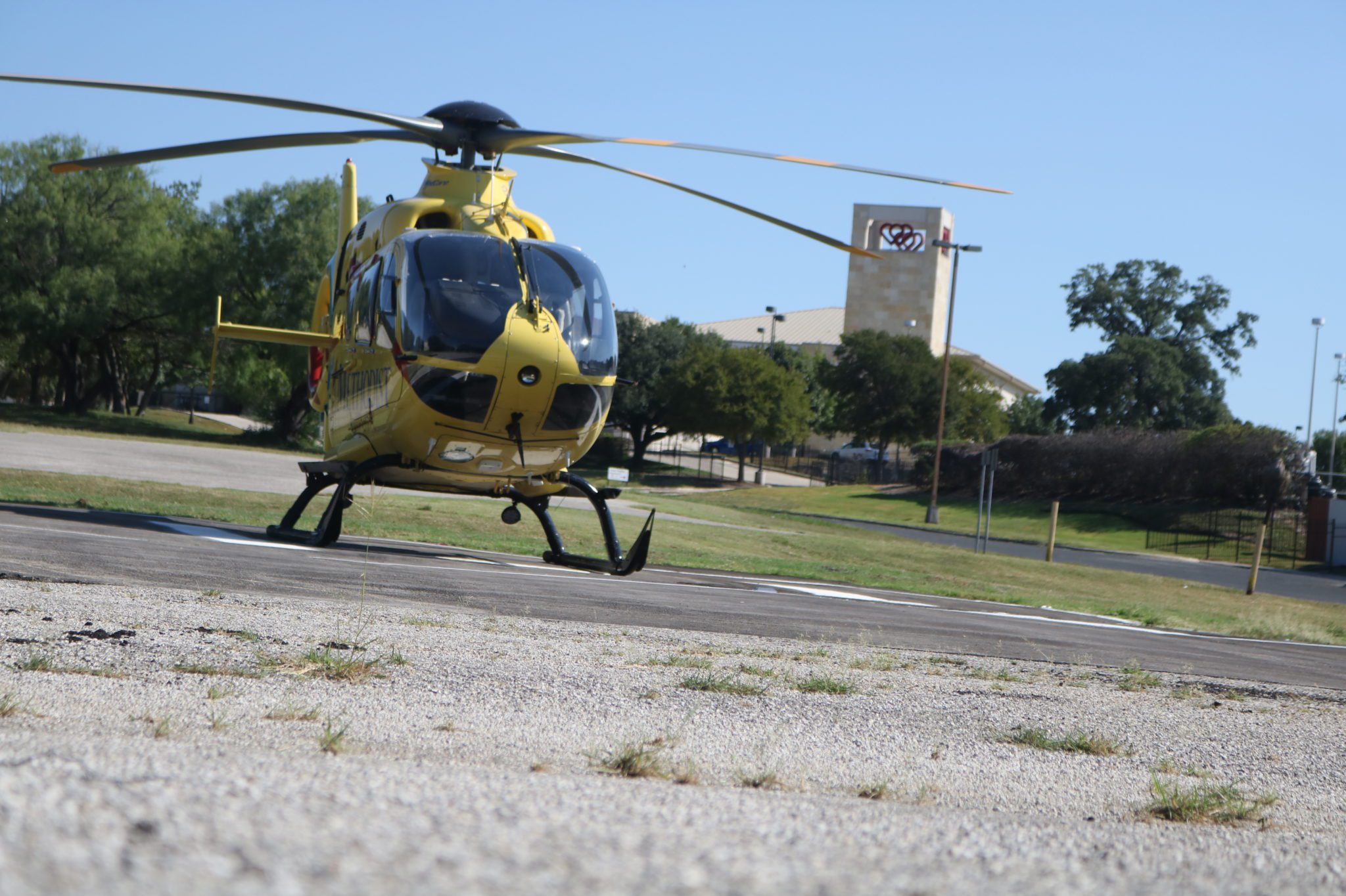 Helipad Opens for Emergency Blood Needs - South Texas Blood & Tissue Center